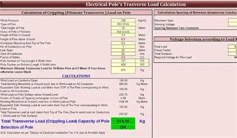 Electricalloadcalculationworksheetexcelfreedownload Akshay Kumar