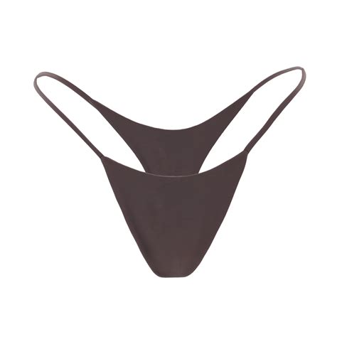 Swim String Thong Mocha Davis Active
