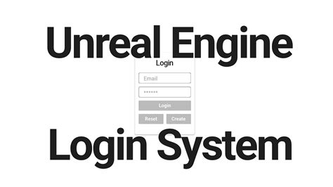 Unreal Engine Login System — 427 50 51 By Codeible Dec 2022