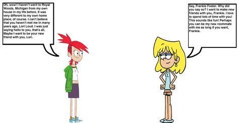 Frankie Foster Meets Lori Loud By Mrtoonlover83 On Deviantart