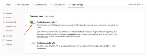 Valhalla Content Hub Gatsby