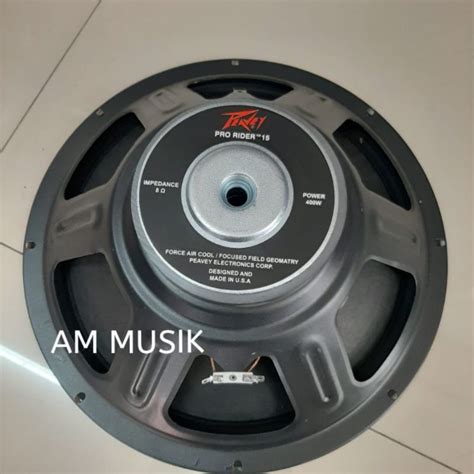 Jual Speaker Component Peavey Pro Rider 15 Inch 400 Watt Shopee Indonesia