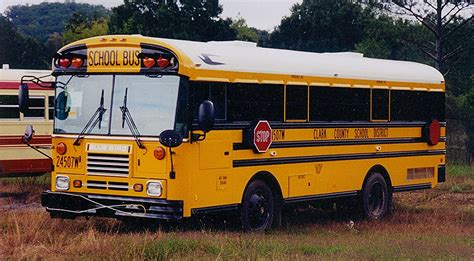 Nevada Blue Bird Bus Clark County School District Flickr