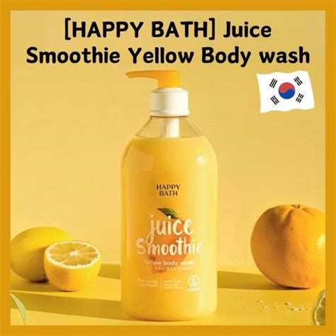 Happy Bath] Juice Smoothie Body Wash 820g Made In Korea Daraz Lk
