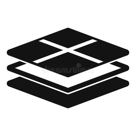 Floor Tile Layers Showing Structure For Professional Tiling Stock