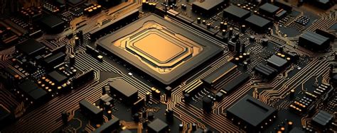 Premium Photo Computer Circuit Board Micro Chip