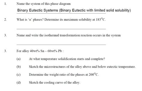 Solved Based On Binary Phase Diagram Given Below Chegg