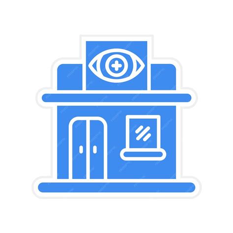 Premium Vector Optometry Clinic Icon Vector Image Can Be Used For