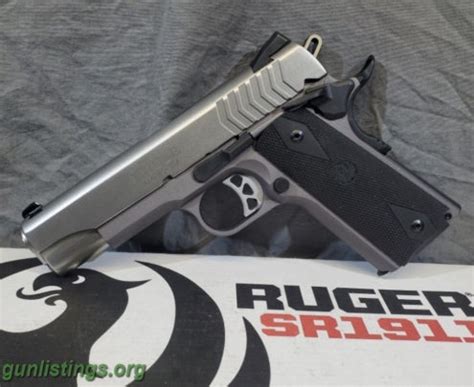 Ruger Sr1911 9mm Lightweight Commander Stainless W Box In Cleveland