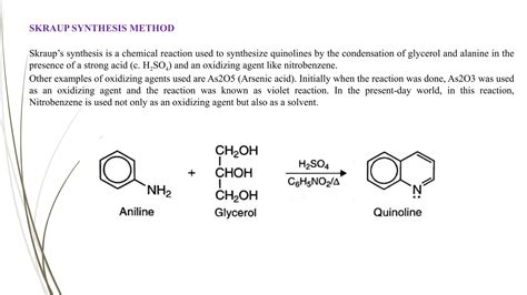 Synthesis Of Quinoline Derivatives And Its Applications Pptx