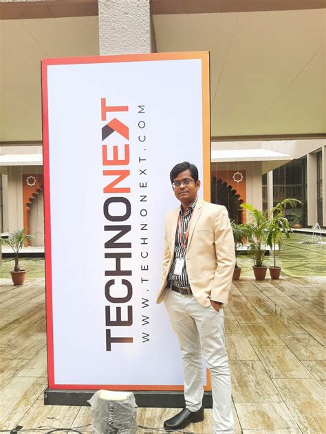 md iqbal hossain on linkedin representing technonext on first ever