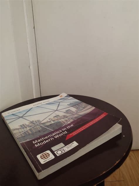 Mathematics In Modern World Matmmmw Hobbies And Toys Books And Magazines Textbooks On Carousell
