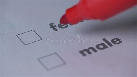 Male Female Checkbox Stock Photo Image Of White Object 9337474