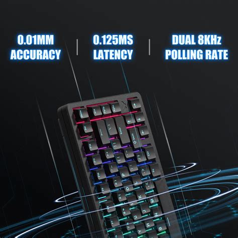 Womier Sk75 Tmr Magnetic 8k Aluminum Wireless Rgb Keyboard