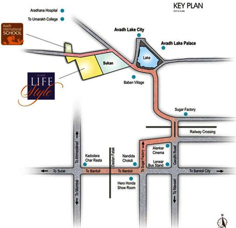 Avadh Lifestyle In Bardoli Surat Price Location Map Floor Plan