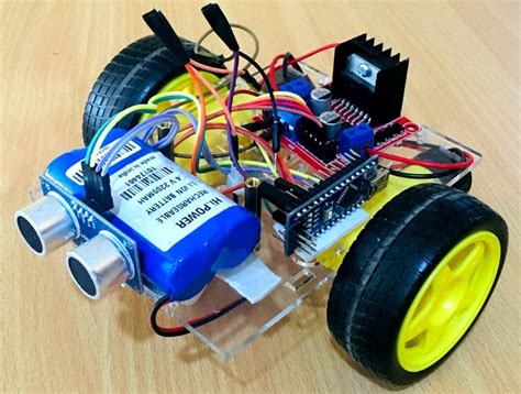 sensor based multi functional obstacle avoidance bot by tec vit the