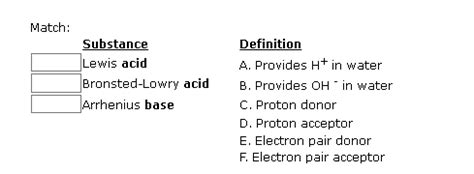 Solved Classify Each Of The Following Substances Match Chegg Com