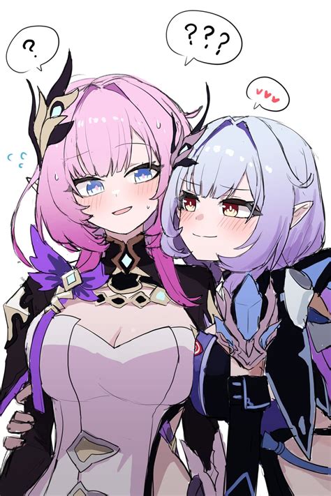 Elysia Elysia And Herrscher Of Corruption Honkai And 1 More Drawn