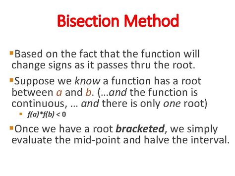 numerical methods solution of equation root finding methods