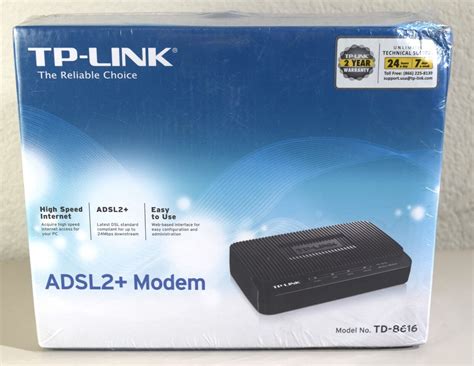 Used TP Link ADSL Modem Up To Mbps Downstream Bandwidth Model TD