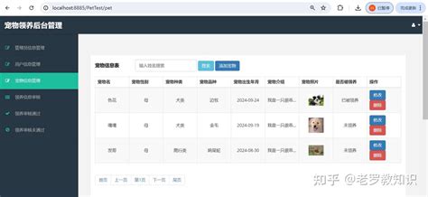 附源码 宠物领养管理系统springboot宠物管理系统源码 Csdn博客