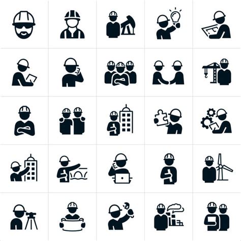 Grafika Wektorowa Ikony Ilustracje Bhp Na Licencji Royalty Free Istock