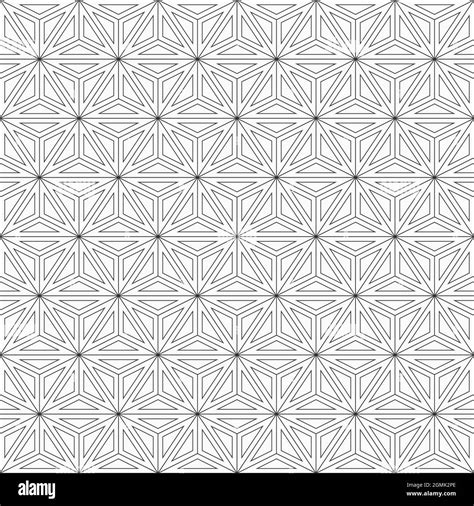 Abstract Seamless Triangles Pattern Geometric Texture Linear Style