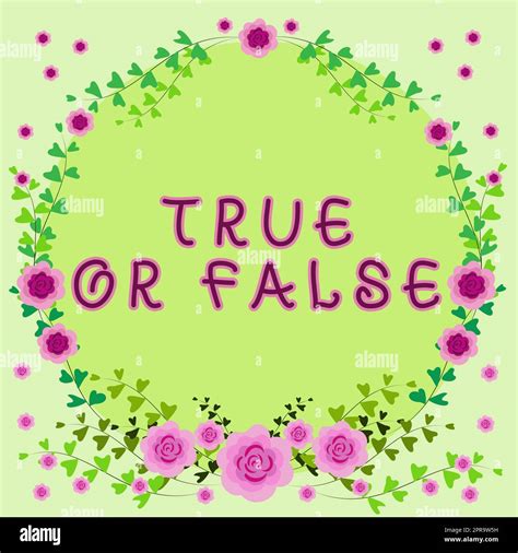 Inspiration Showing Sign True Or False Business Approach Decide