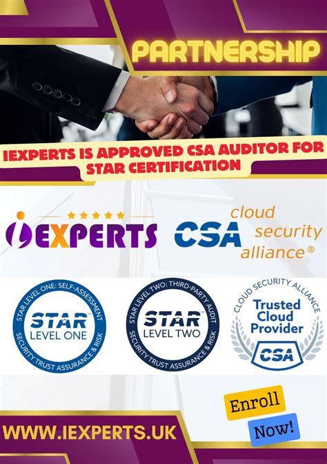 Iexperts ⭐️⭐️⭐️⭐️⭐️ On Linkedin Csa Star Certification