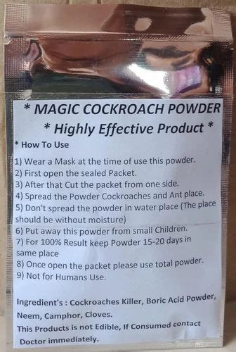 Magic Cockroach Powder Packaging Type Sachet At ₹ 180pack In Pune