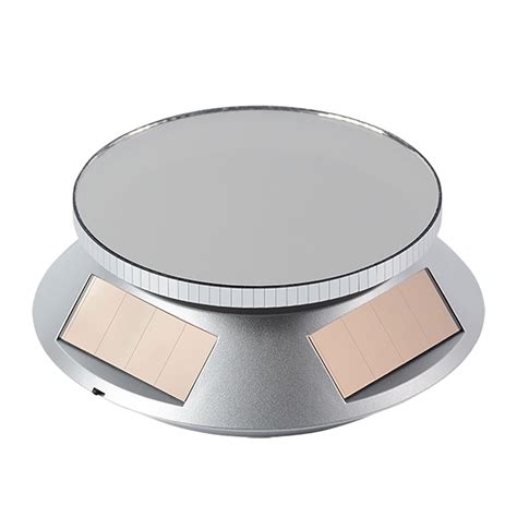 Rotating Display Stand Decorating Smooth Solar For Photography Watch