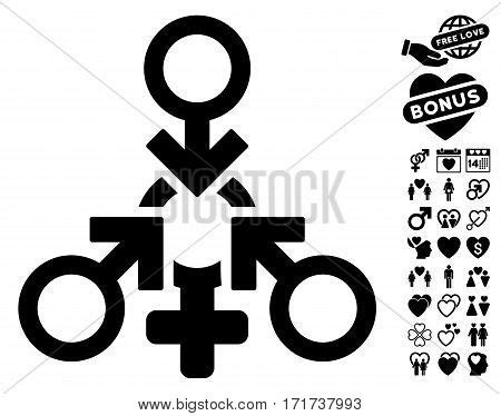 Triple Penetration Vector Photo Free Trial Bigstock