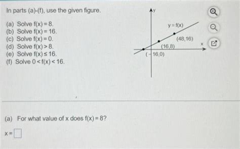 Solved In Parts A F Use The Given Figure A Solve