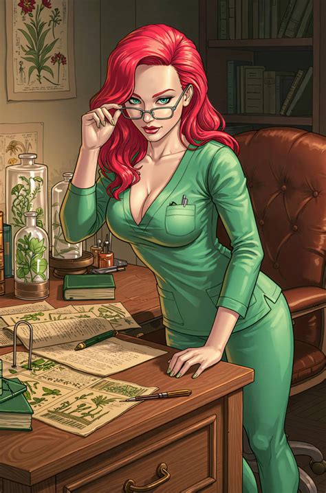 Doctor Pamela Isley Poison Ivy Doctor Challenge By Cathrynedelamort On