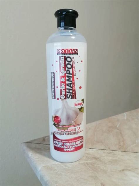 Шампоан с Чесън и Кератин Против Косопад Парфюмерия и козметични продукти Стара Загора