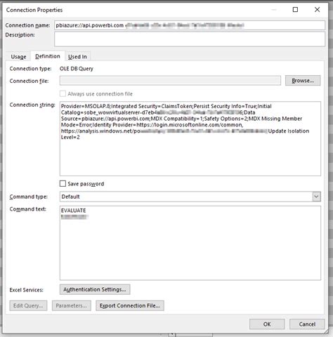 power query connect to dataset tables m code showcase enterprise