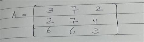 Solved Find Upper Triangular Matrix And Lower Triangular