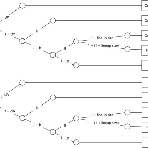 Graphical Illustration Of The 2 Ht Eyewitness Identification Model Download Scientific Diagram