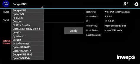 Cara Mengganti Dns Di Android Menambah Kecepatan Internet Inwepo