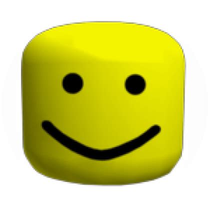 Yellow Noob Head D Roblox