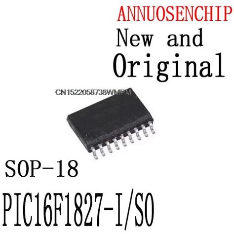 Free Shipping 10pcs 50pcs New And Original Pic16f1827 Sop 18 Ic In