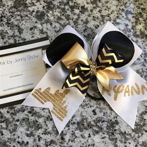 Cheer Comp Team Bows By Bowchikbyjennyshaw On Etsy Slip On Sandal Jenny Etsy