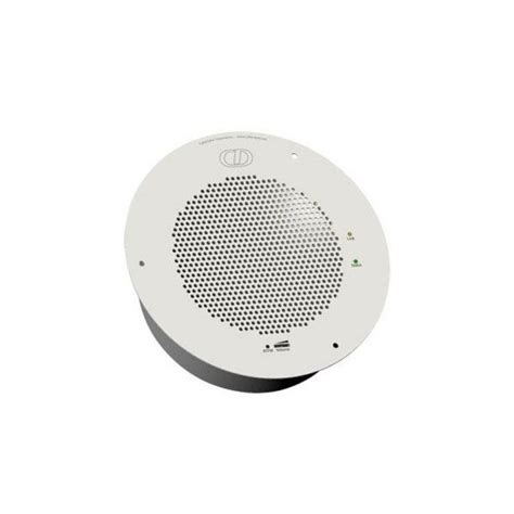 CyberData White SIP Speaker With Talk Back VoIP