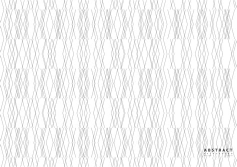 Wave Line And Wavy Zigzag Pattern Lines Abstract Wave Geometric