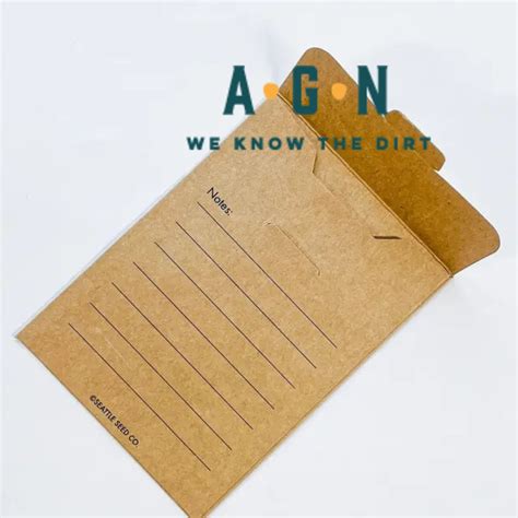 Seed Saving Envelopes Americas Gardens Nursery