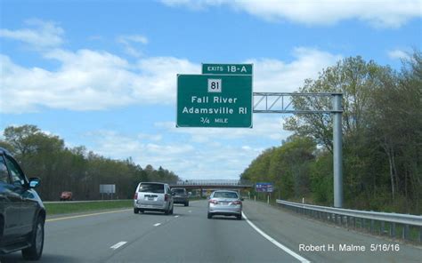 New Massachusetts Exit Signage And Milepost Exit Conversion Project Update