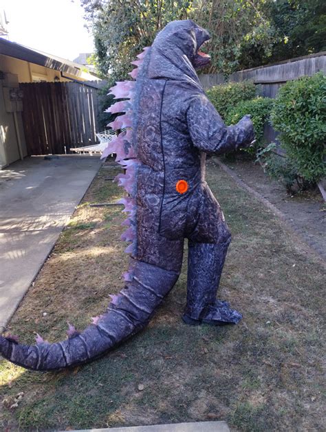 Godzilla Evolved Inflatable Costume Review Toho Kingdom