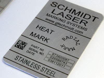 Laser Annealing Heat Marks Geo T Schmidt