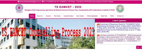 Ts Eamcet Counselling Process 2023