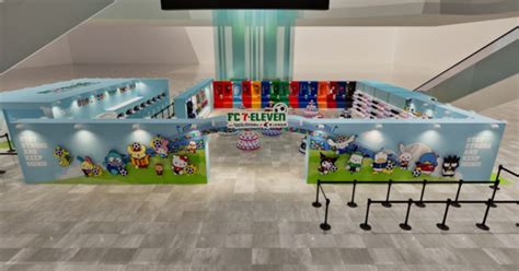 헬로키티 서울 유니폼 입었다 K리그x세븐일레븐x산리오캐릭터즈 팝업스토어 운영